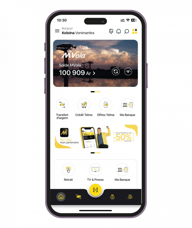 Accueil - Tongasoa chez MVola
