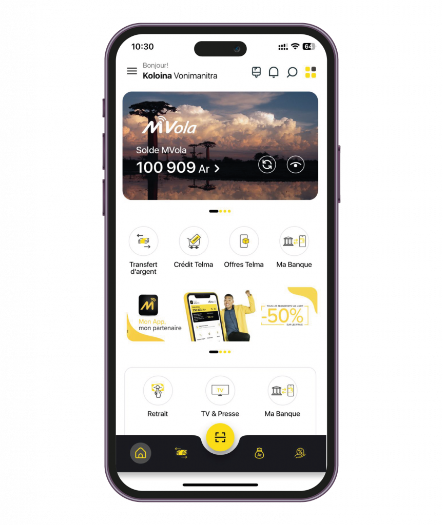 Accueil - Tongasoa chez MVola